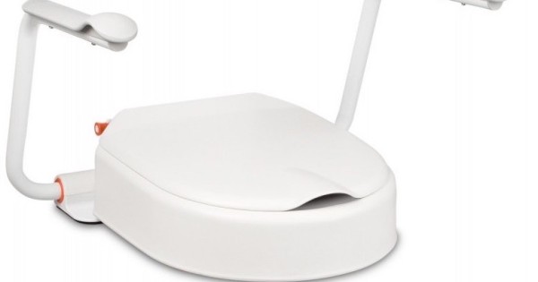 etac Hi Loo fixed with arm supports 10 cm
